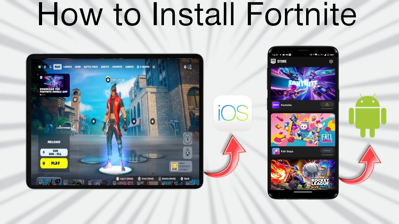How to Download Fortnight In Android/ iOS Mobile | Fortnite in Mobile ...