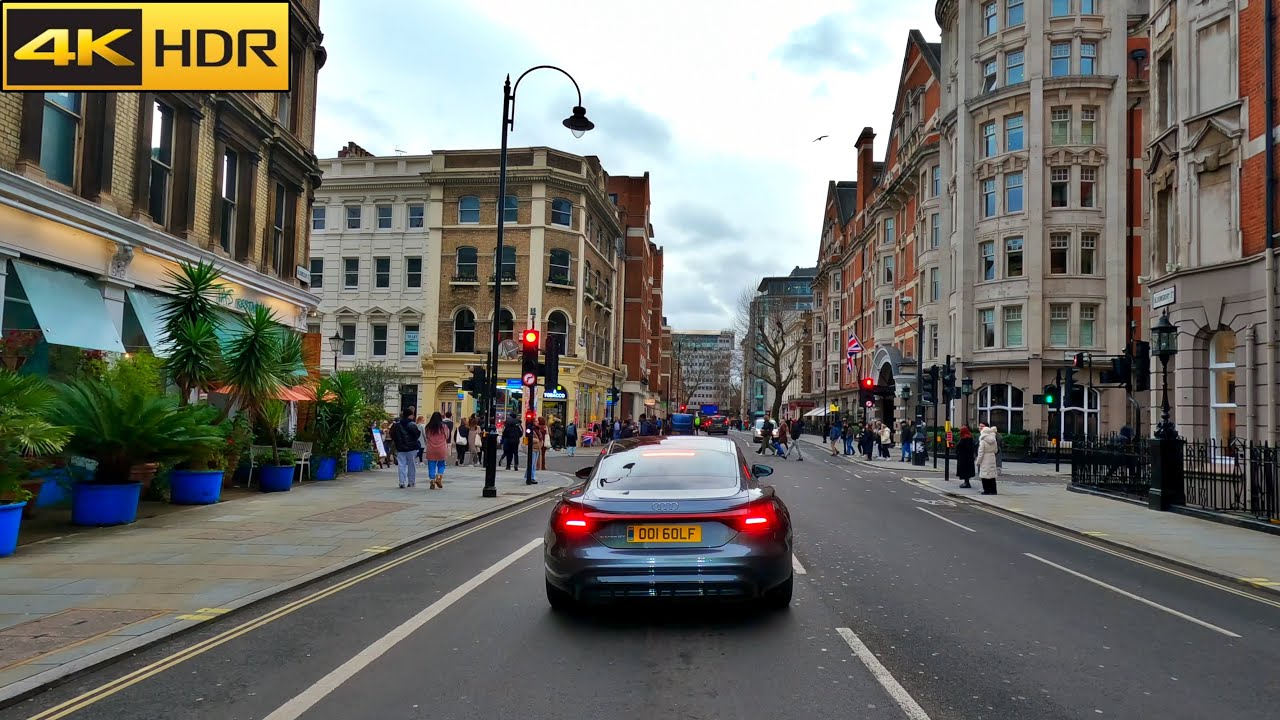 London Drive | How it Feels to Drive from Zone 3 to Zone 1 [4K HDR ...