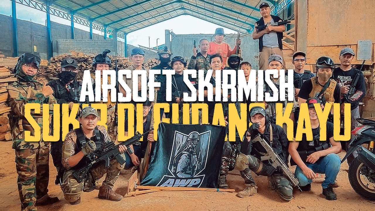 Airsoft Indonesia - Skirmish #37 Debut Sukir ACR - YouTube