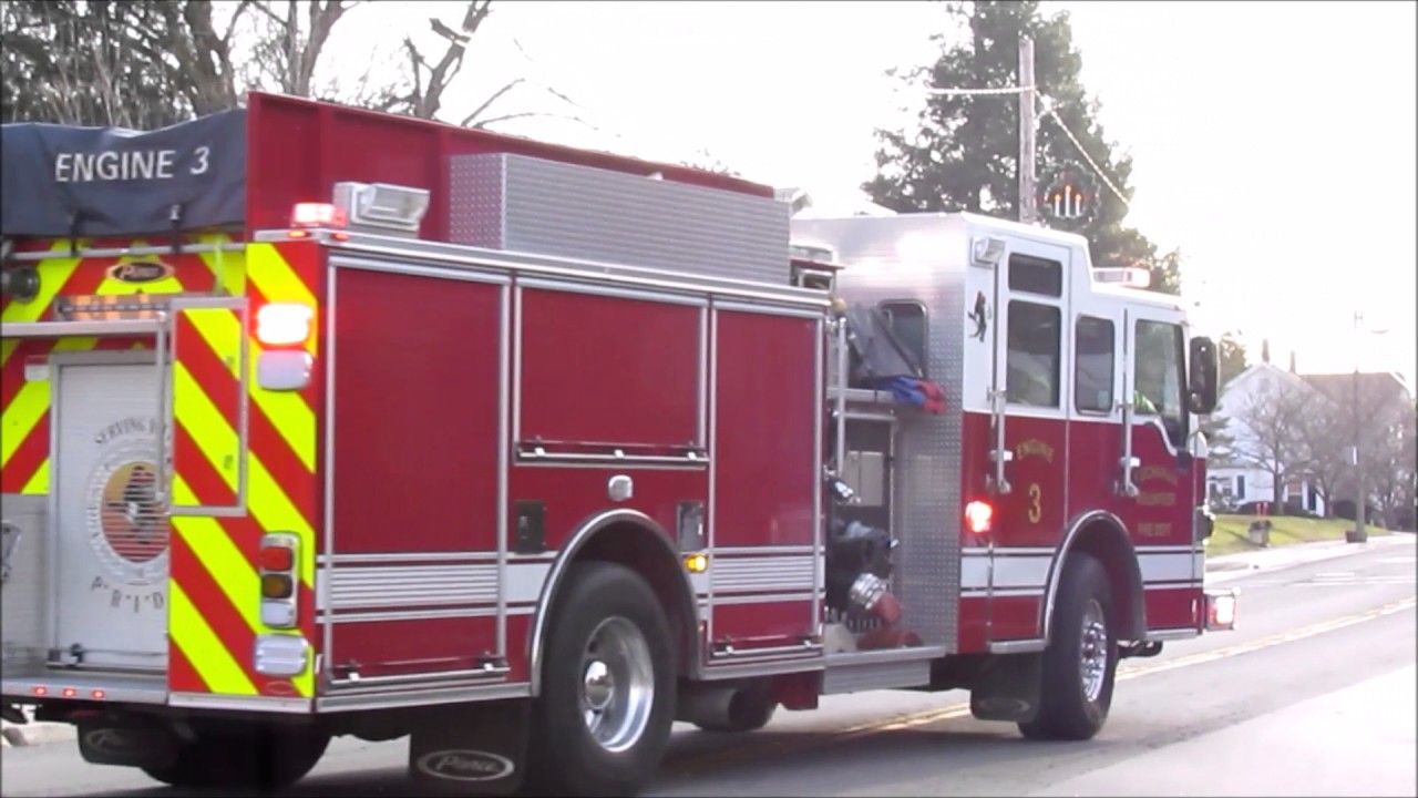 BVFD Engine 3 Responding 12/21/16 - YouTube