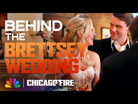 Jesse Spencer and Kara Killmer on the Brettsey Wedding | Chicago Fire | NBC