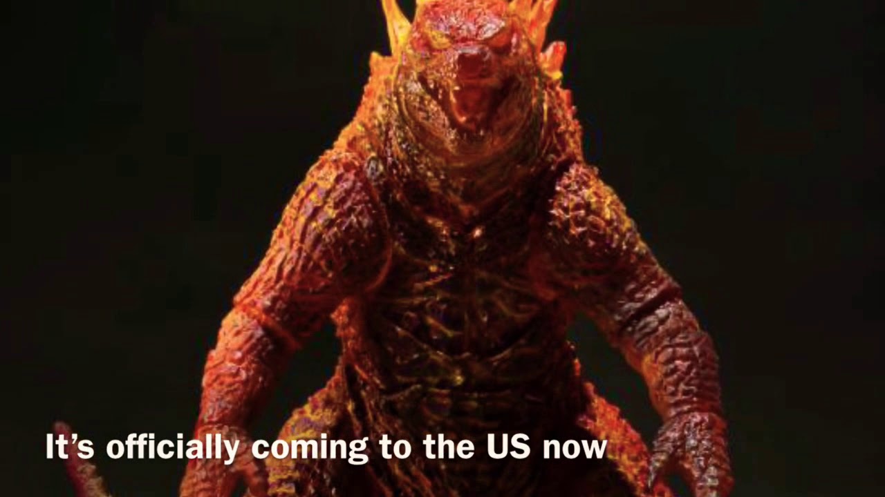 Update on S.H.MonsterArts Burning Godzilla & Mothra from X plus - YouTube