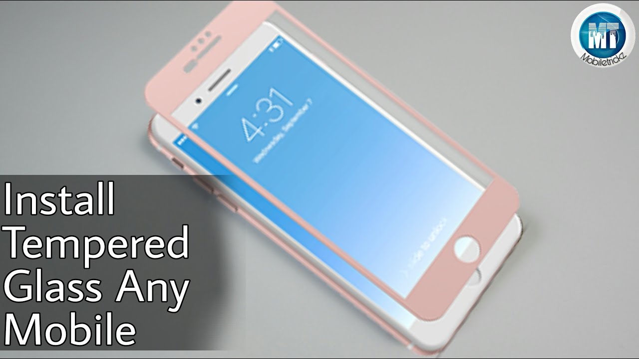 How To Install Tempered Glass Screen Protector On Your Phone Without ...