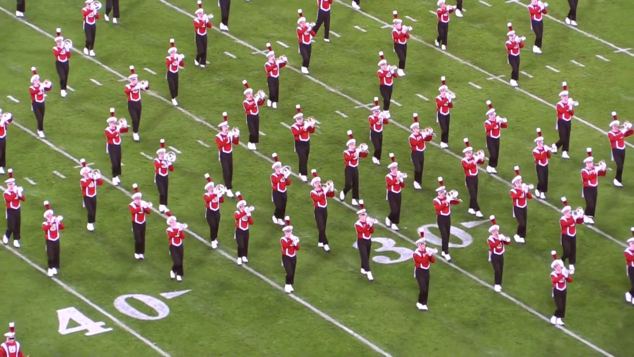 Wisconsin Marching Band - Halftime - Lambeau Field 11-6-17 - YouTube