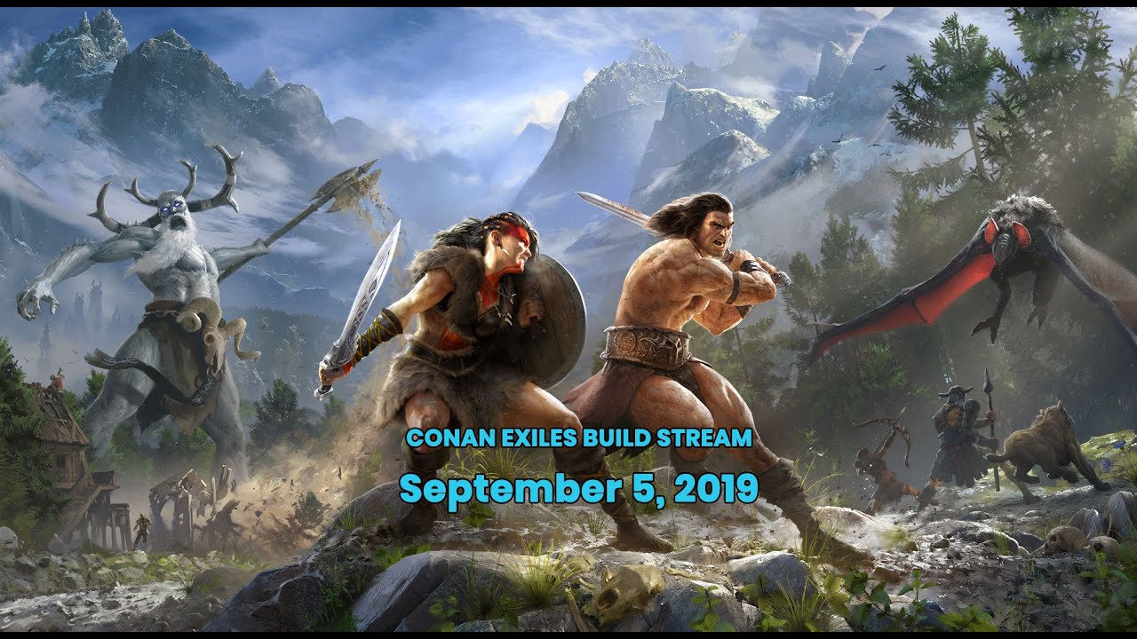 Conan Exiles Build Stream - Arena Set from Blood and Sand - YouTube