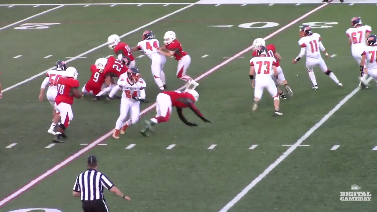 Jake Ely #9 RB & S (Class of 2019) Fulton Red Raiders (Section III ...