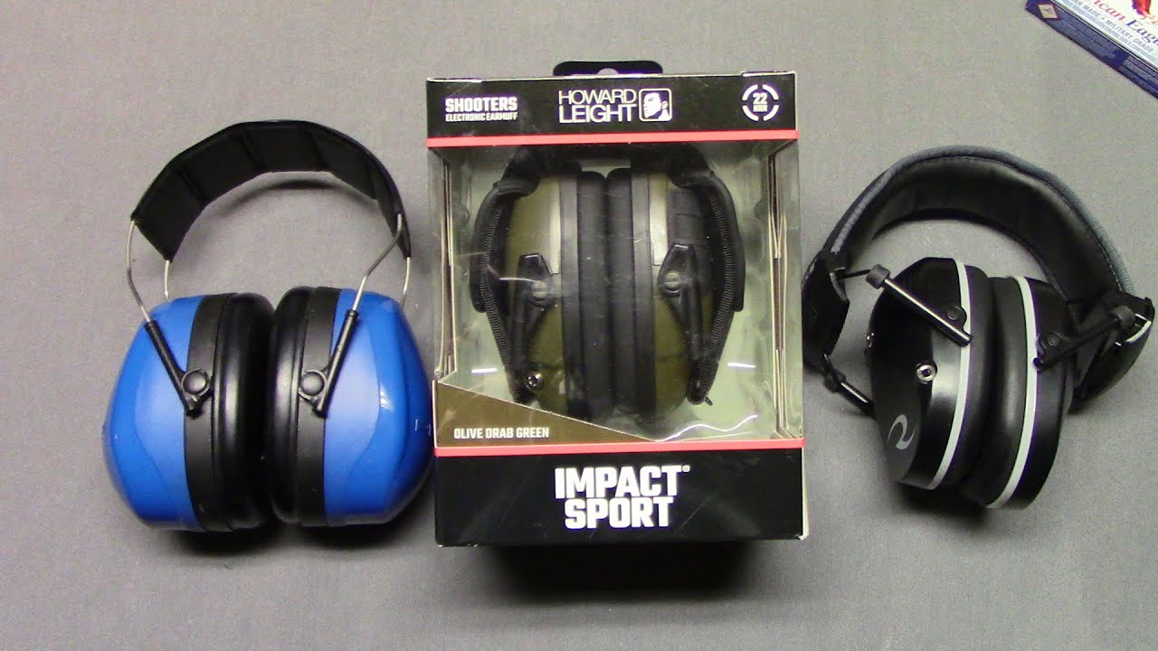 Howard Leight Impact Sport Hearing Protection - YouTube