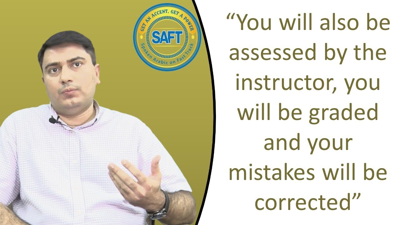 SAFT - Learn Spoken Arabic - Success Story - Muhammed Jawad - YouTube