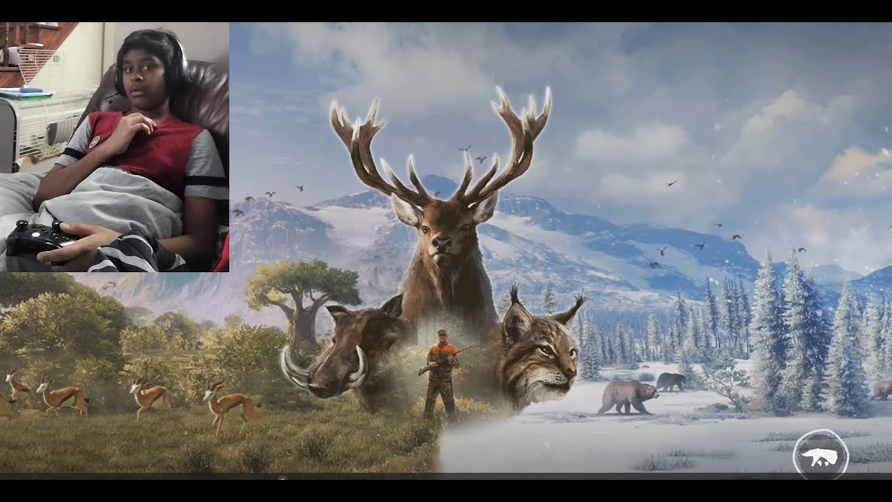 Hunter call of the wild part 1. (Vurhonga savanna map) - YouTube
