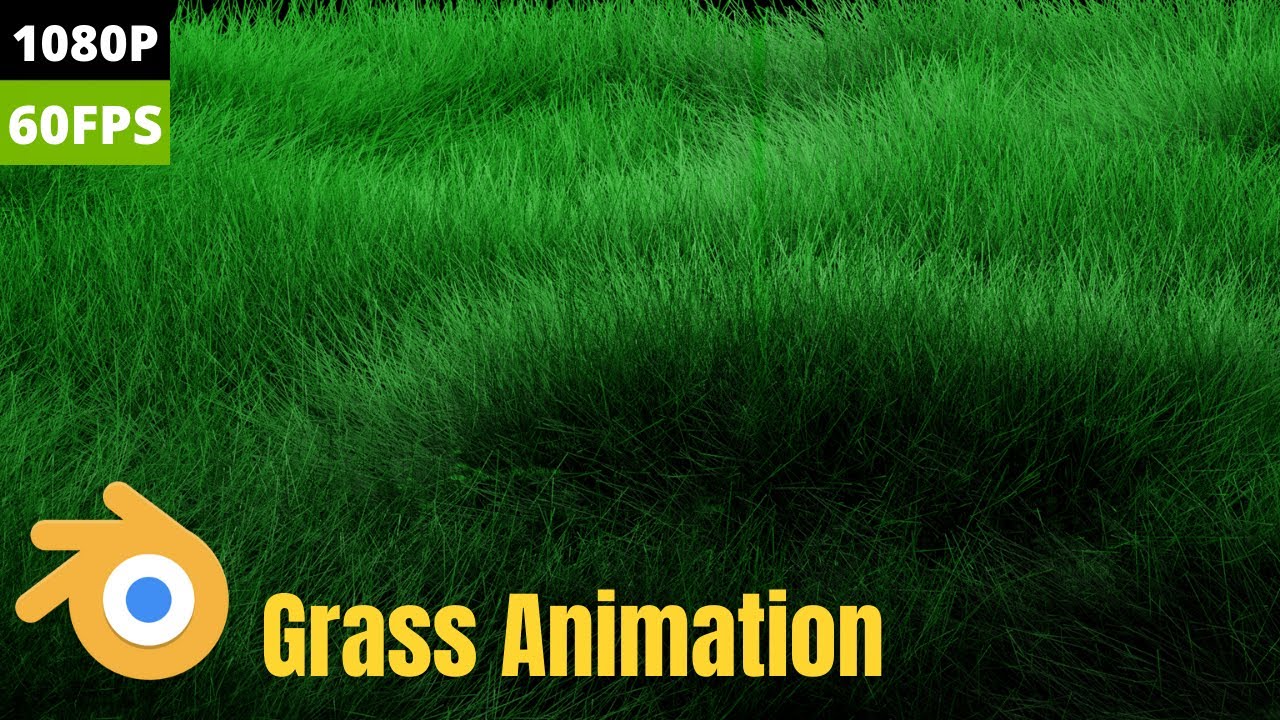 Simple , Realistic Grass Animation | Blender Animations - YouTube
