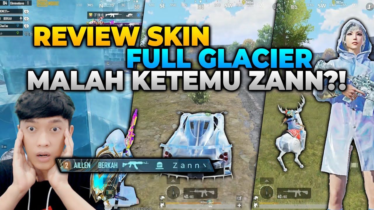 AKHIRNYA SKIN GLACIER FULL SET MUNCUL LAGI LANGSUNG KITA REVIEW MALAH ...
