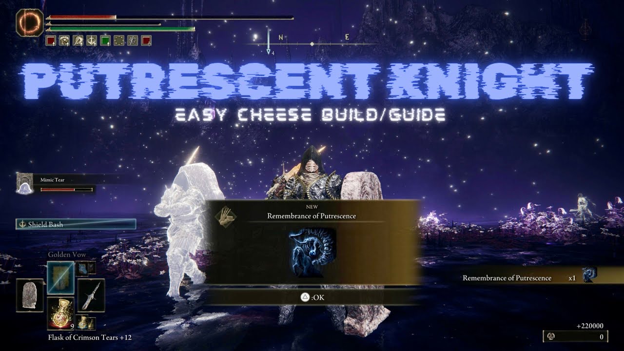 Putrescent Knight EASY Boss Cheese Guide - Stone Coffin Fissure (St ...
