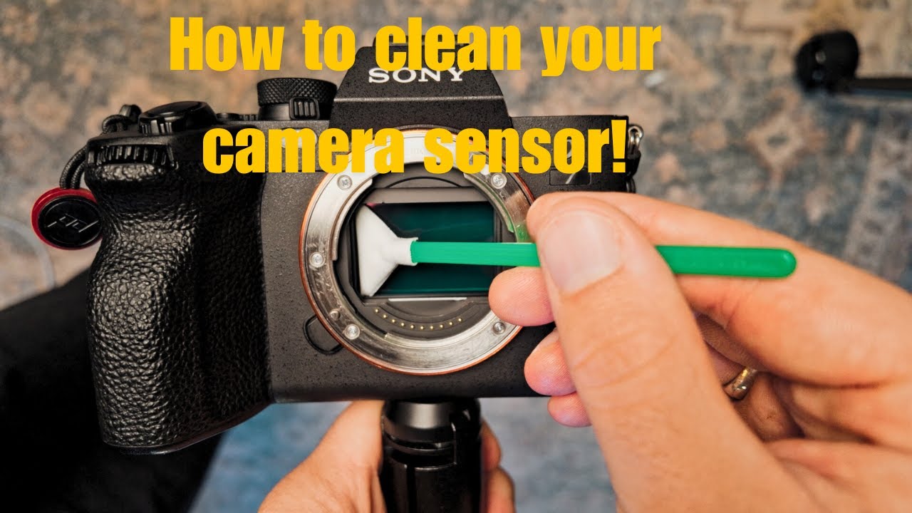 How to clean your camera sensor! - YouTube