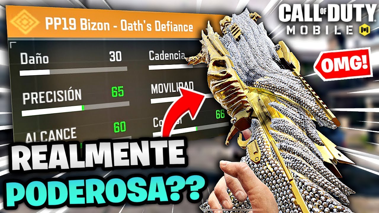 PP19 BIZON | EL SUBFUSIL MAS USADO DE TODO COD MOBILE / LA MEJOR CLASE ...