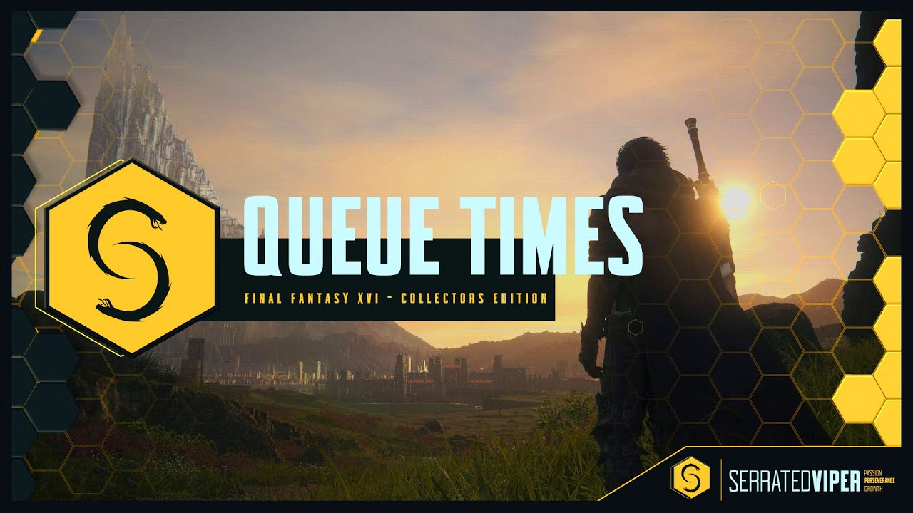 Queue Times for XVI Collectors Edition #ffxiv #finalfantasy - YouTube