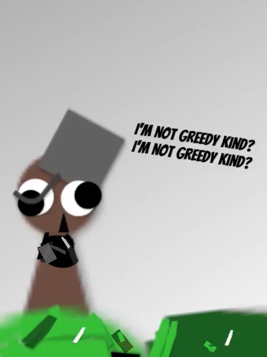 I'm not greedy kind? #emoji #emojicat #videoediting #edit #sprunki ...