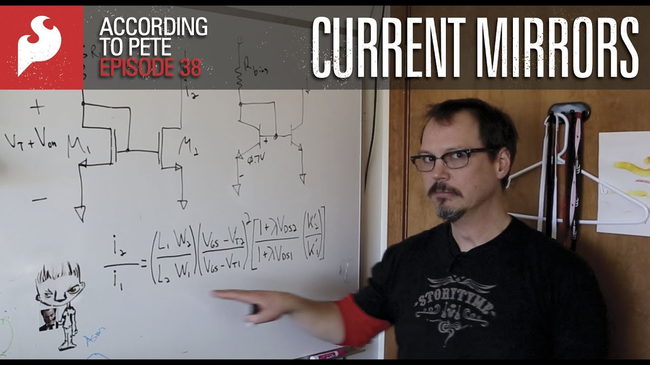 SparkFun According to Pete #38 - Current Mirrors - YouTube