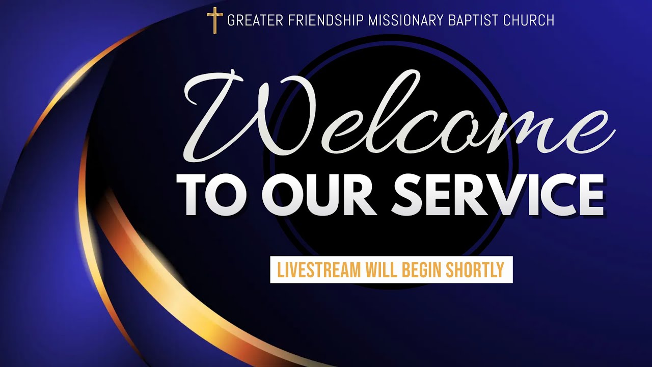 THANK YOU FOR BEING A FRIEND || PASTOR JAMES E. RUSS - YouTube