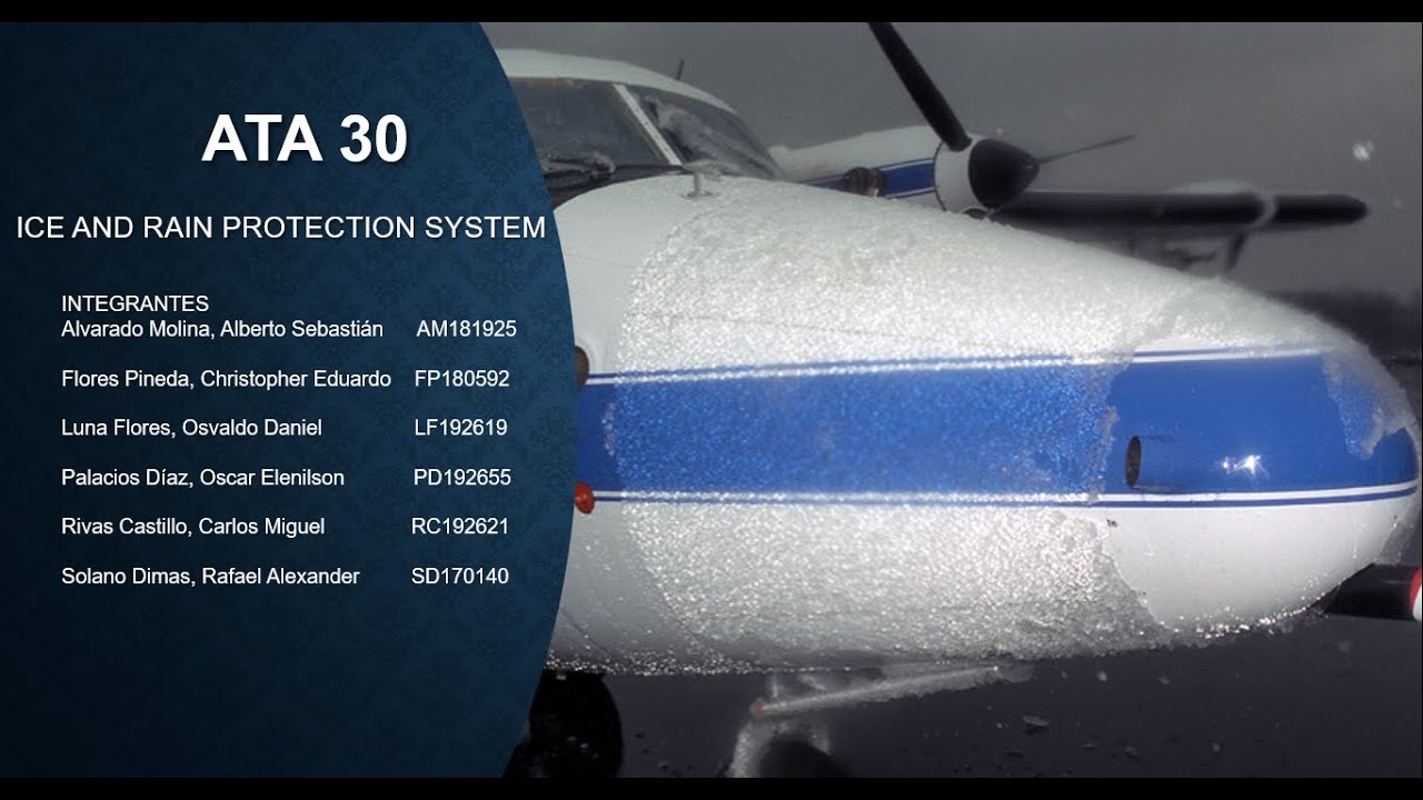 TRABAJO DE INVESTIGACIÓN ATA 30 - ICE AN RAIN PROTECTION SYSTEM - YouTube
