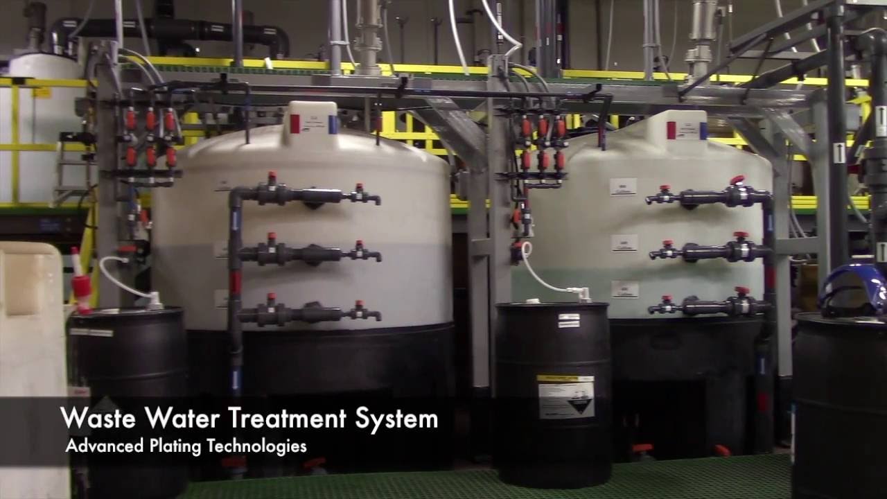 Waste Water Treatment System - YouTube