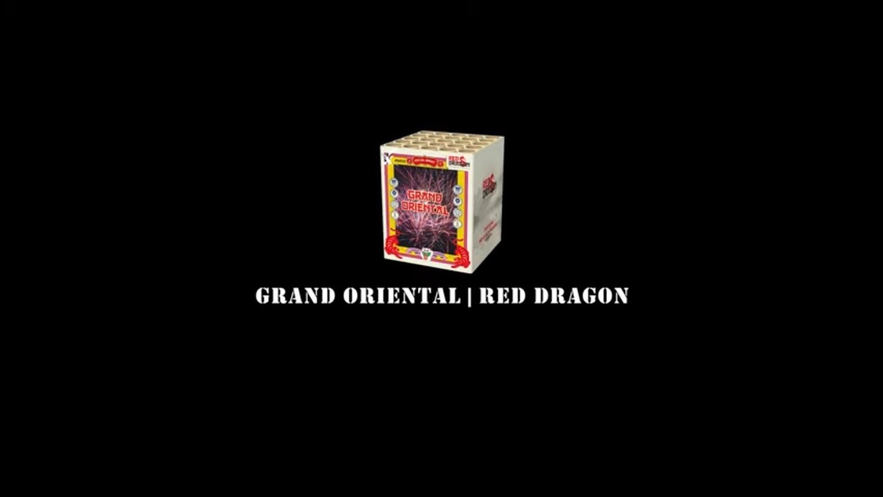 Grand Oriental | Red Dragon | World's Toughest Firework | Vuurwerkdemo ...