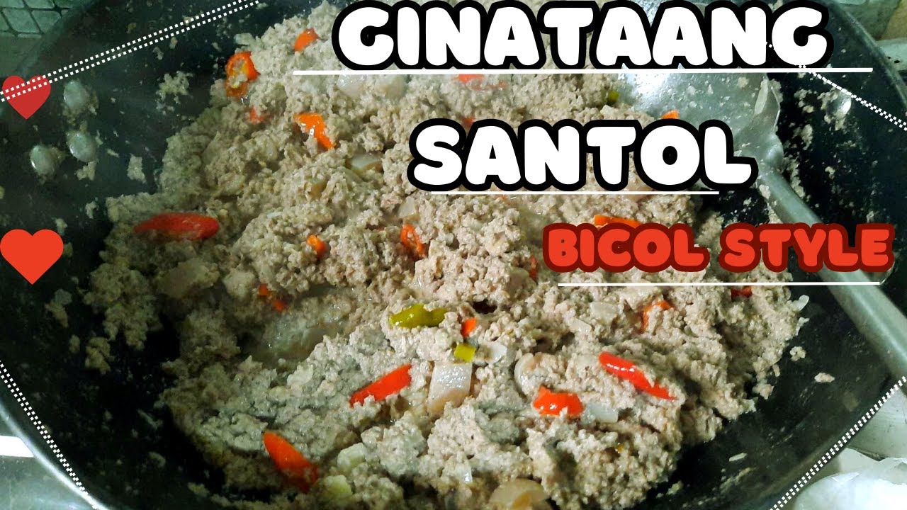 GULAY na SANTOL_Bicol style!♥♥For the win! Pampagana ng Kain!♥ - YouTube