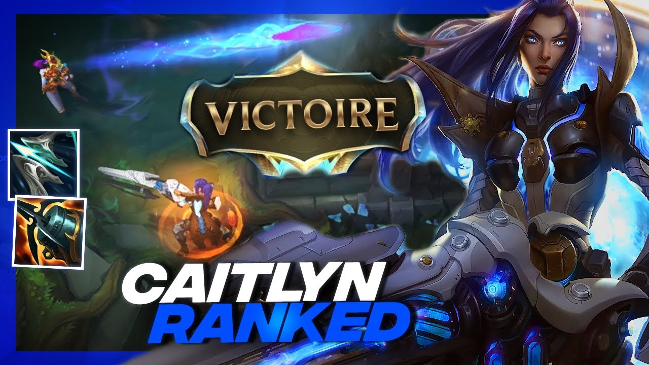 Caitlyn est le meilleur ADC pour les rankeds ! - Caitlyn ADC S13 - YouTube