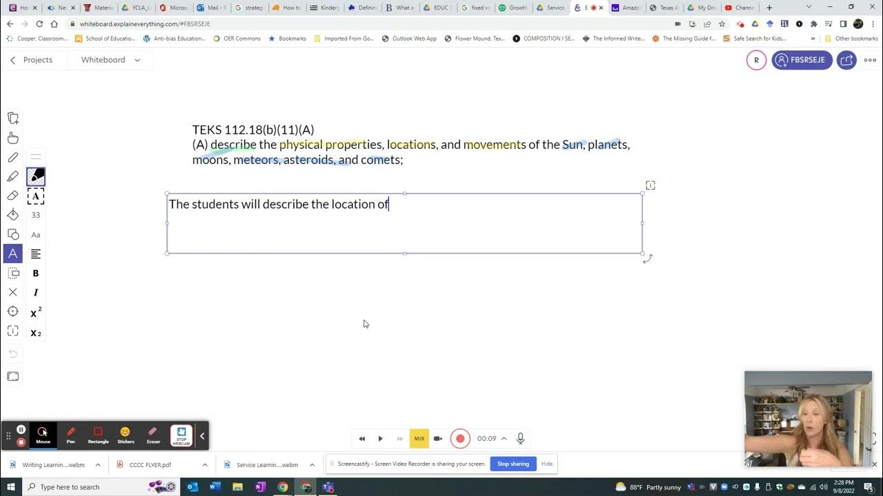Writing Learning Objectives from TEKS Science EX - YouTube