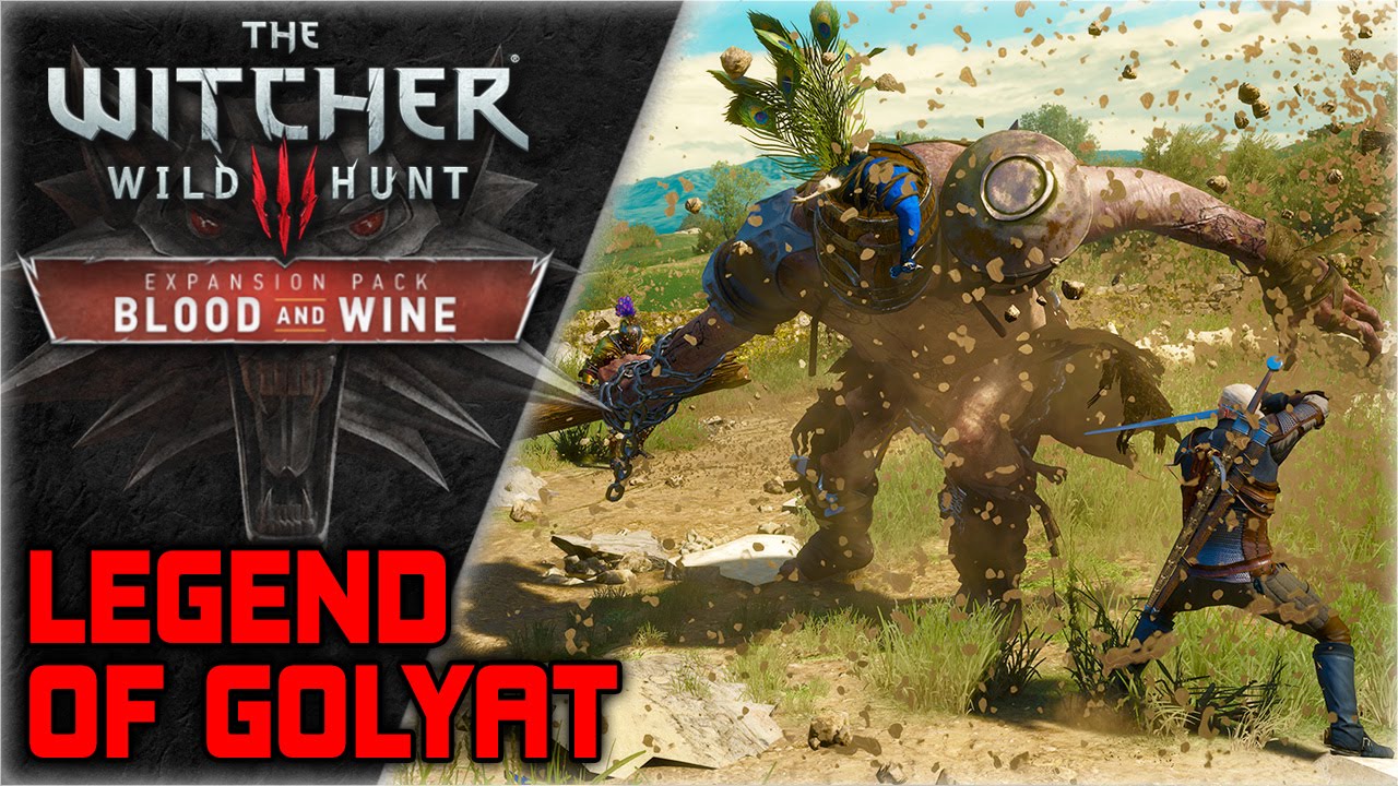 WITCHER 3 Blood and Wine The Legend of Golyat (Best Moments Series ...