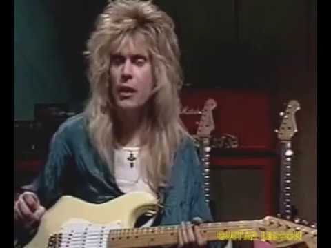 Arpegios Tehnique Yngwie malmsteen ft. Wolf Marshall Guitar Lesson ...