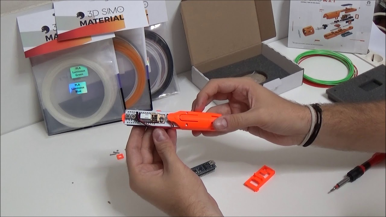 3Dsimo DIY KIT - A 3D Prtinted 3D Pen! - YouTube