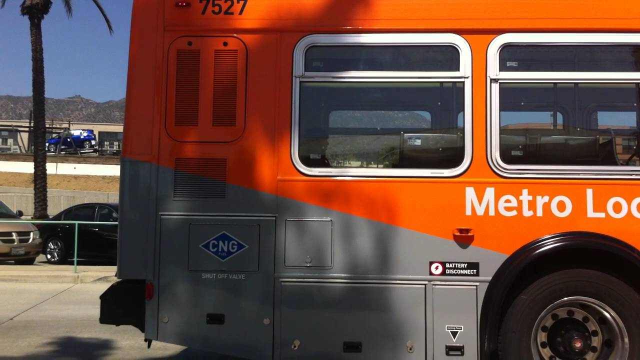 LACMTA Line 292 at Burbank Metrolink 5/2/2013 - 7527 - YouTube