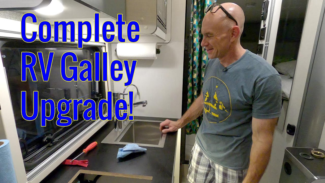 The Complete EKKO RV Galley Remodel - YouTube