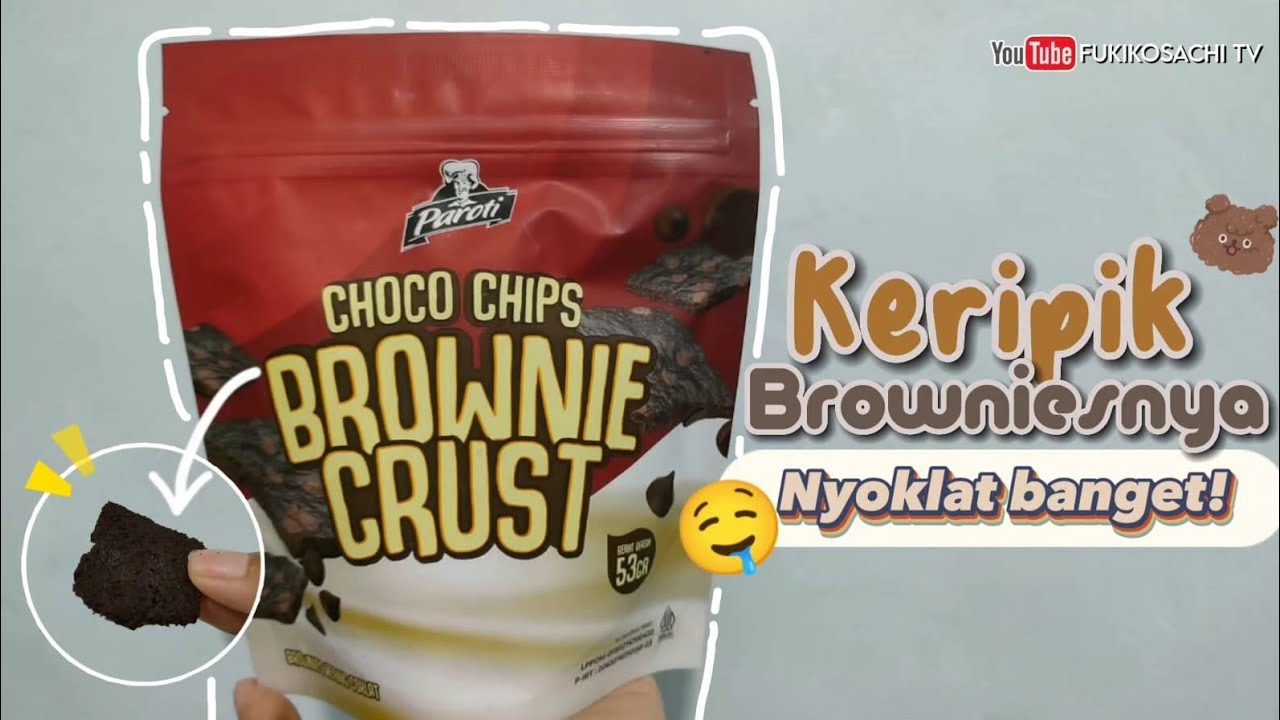 Review Brownies Kering Paroti Brownie Crust - YouTube