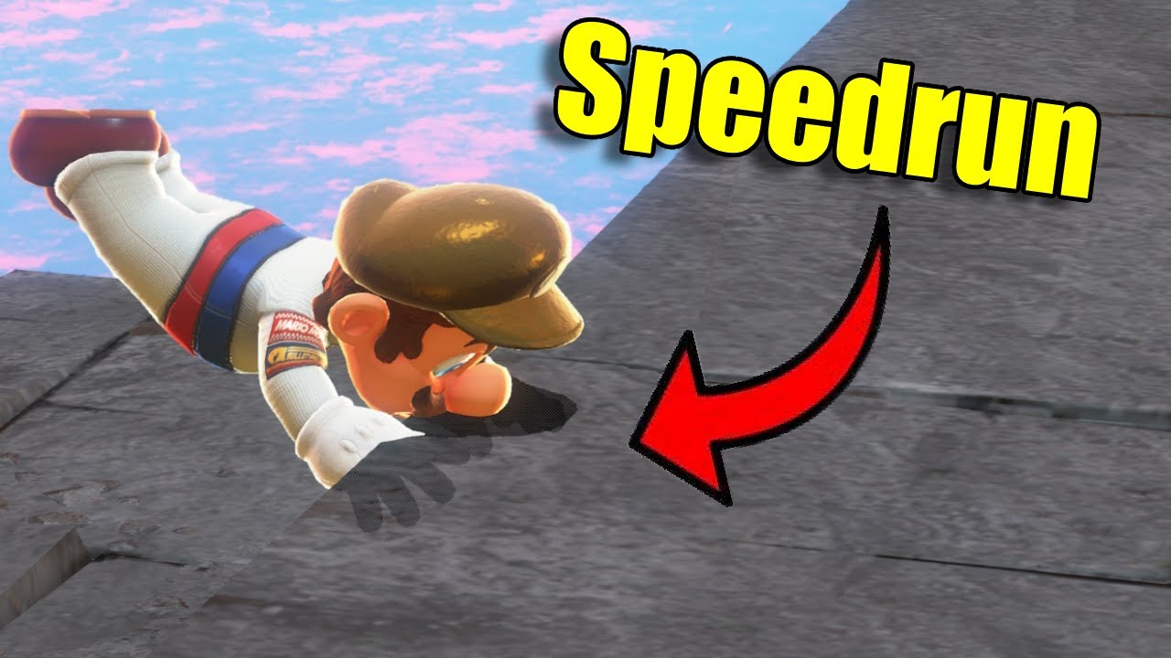 Speedrunning Trickjumps in Mario Odyssey - YouTube
