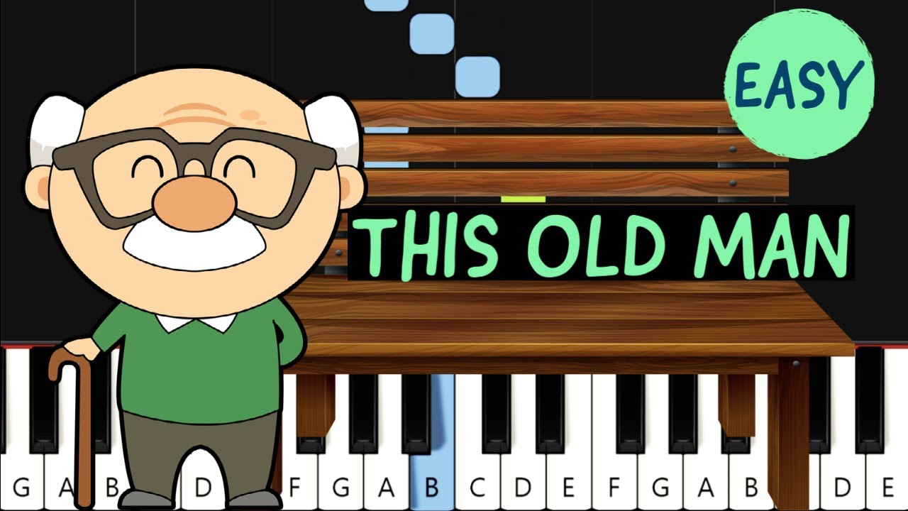 This Old Man Piano Tutorial (EASY) - YouTube