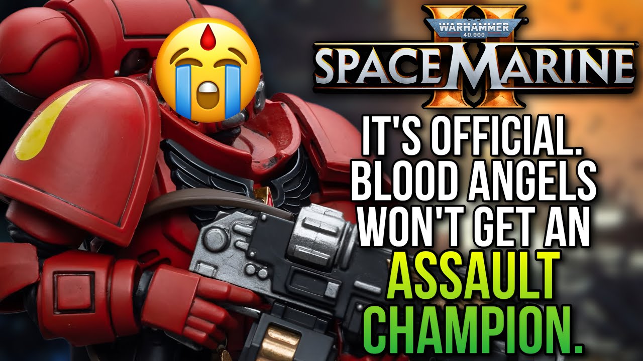 Saber Messed up AGAIN... Blood Angels Tactical Champion (Space Marine 2 ...
