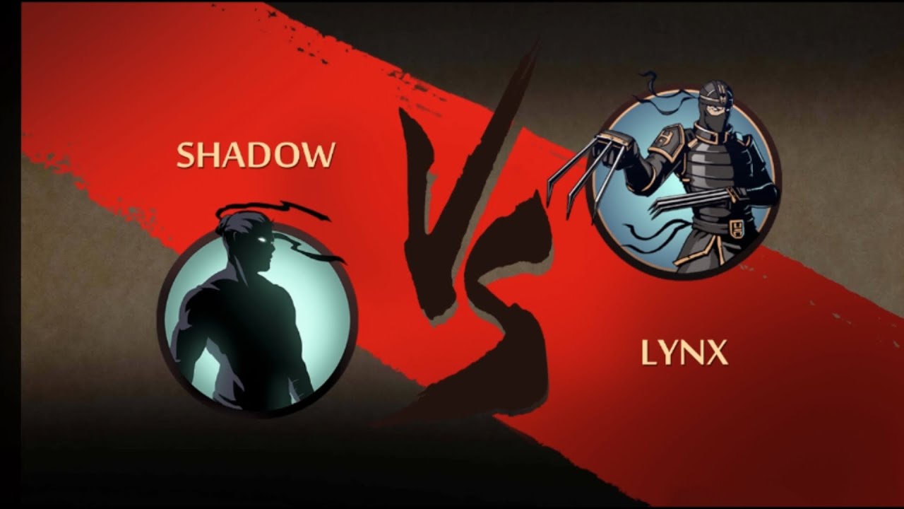 Shadow vs Lynx in shadow fight 2 ll venom gang3 - YouTube