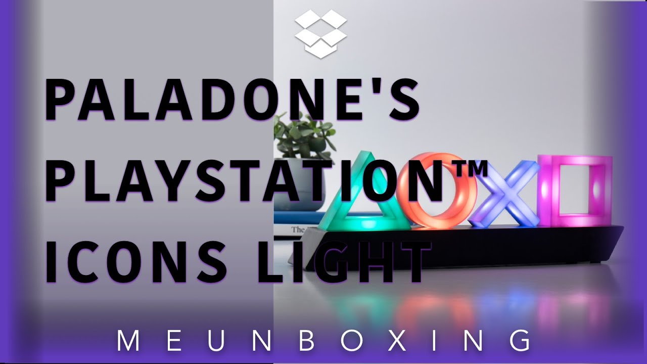 Unboxing Paladone's PlayStation™ Icons Light - YouTube