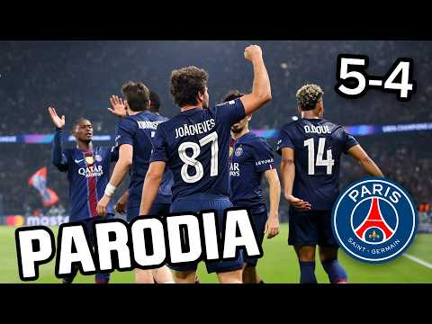 Canción PSG vs Bayern Munich 5-4 (Parodia Eminem - Without Me)