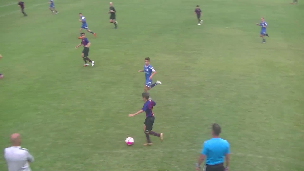 FC Barcelona 1-0 Luceafarul Cluj - YouTube