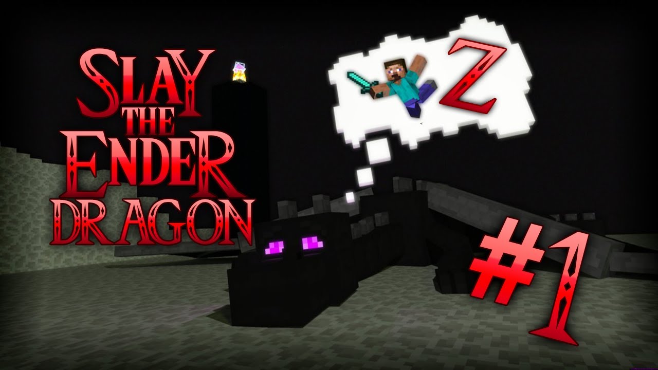 Minecraft - Slay the Ender Dragon Part 1 - YouTube