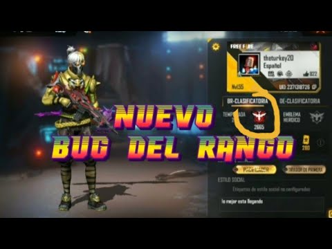Nuevo BUG del RANGO de CLASIFICATORIA - YouTube