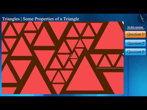 Some Properties of a Triangle | Part 2/3 | English | Class 9 - YouTube