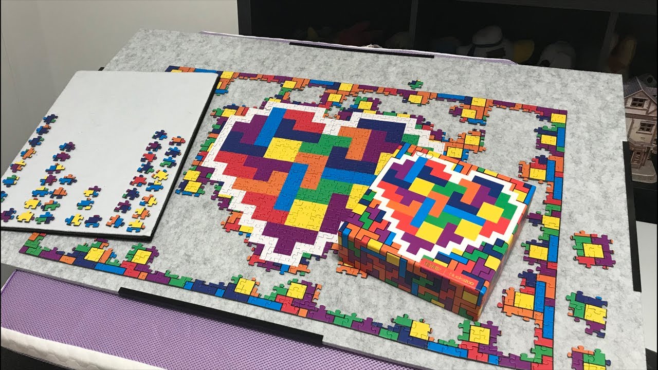 Tetris Jigsaw Puzzle by Blue Kazoo - Part 4 #tetris #puzzle - YouTube