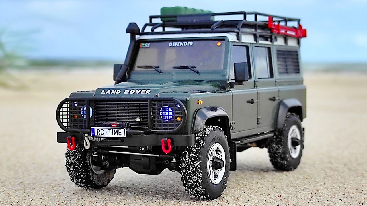 RC micro crawler Land Rover Defender D110 Orlandoo Hunter OH32A03 1/32 ...
