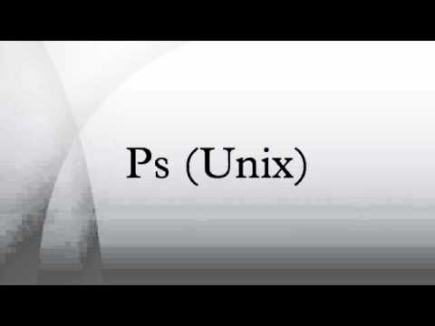 Ps (Unix) - YouTube