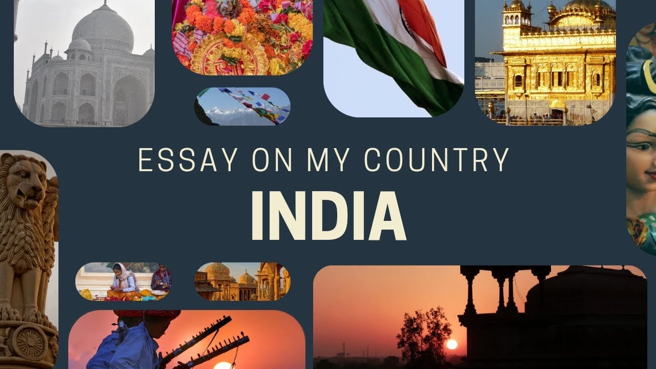 10 line essay || my country India || for small class || #learntowrite ...