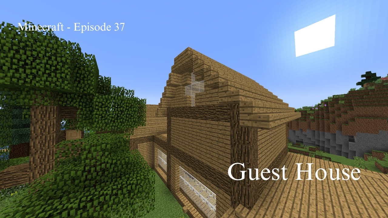 Minecraft - Guest House (37) - YouTube