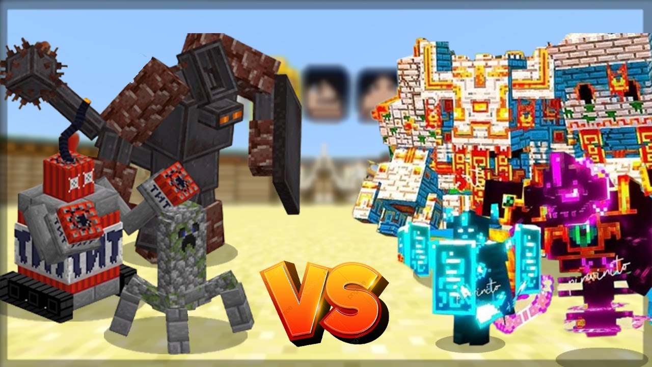 Minecraft: GOLEMANIA VS MANGO LEGACY ! - BATALHA DE MOBS | 1.16.5 - YouTube